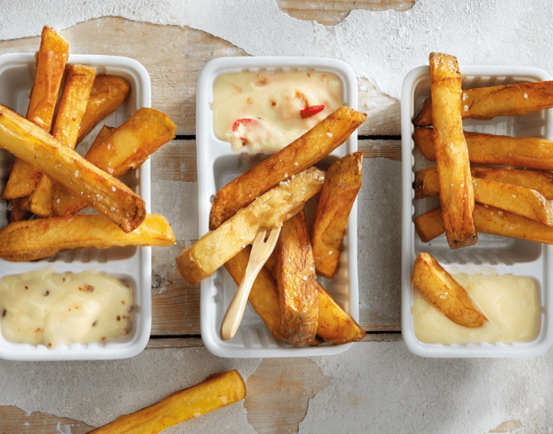 Zelfgemaakte friet
