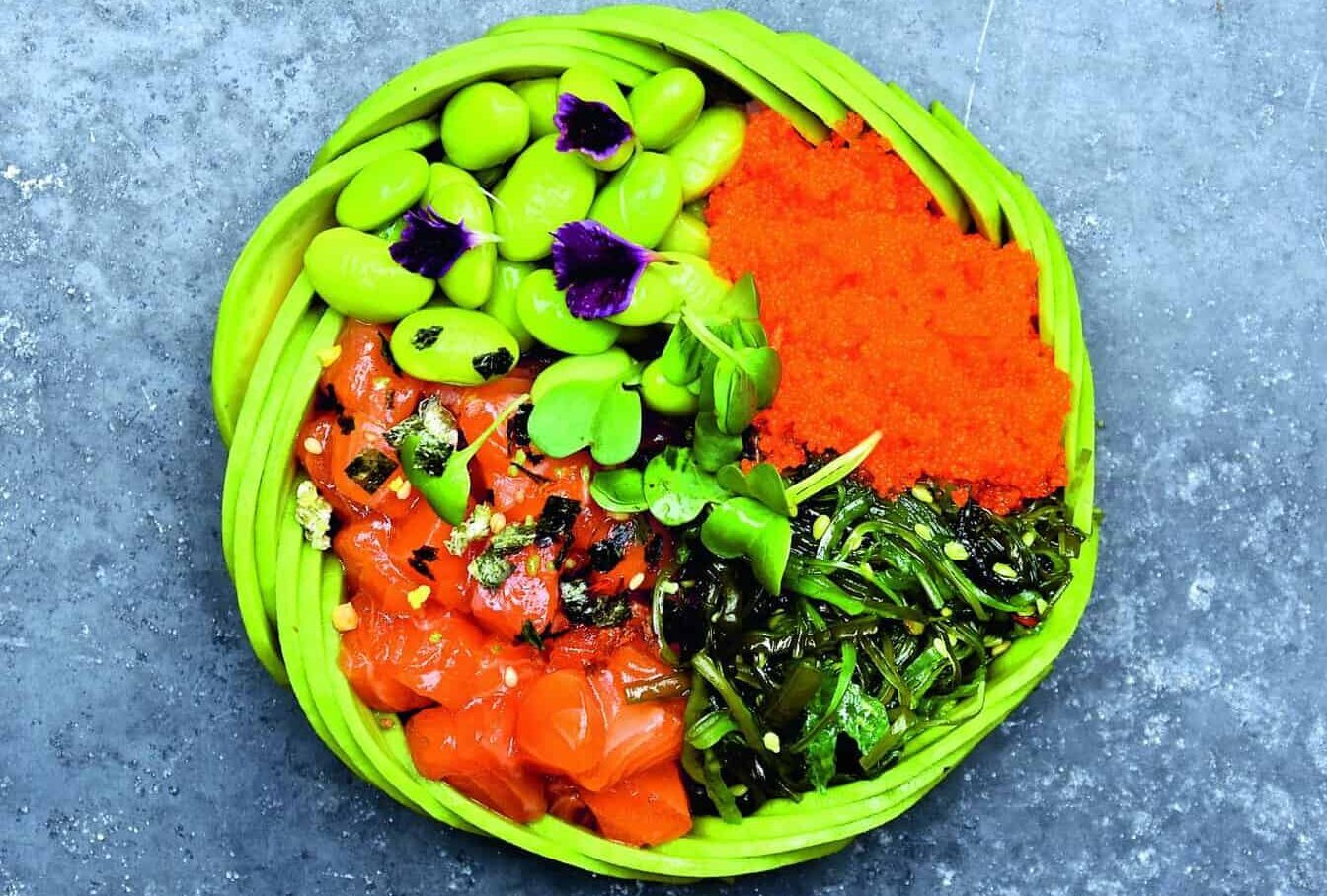 The avo poke show uit The Avocado Show