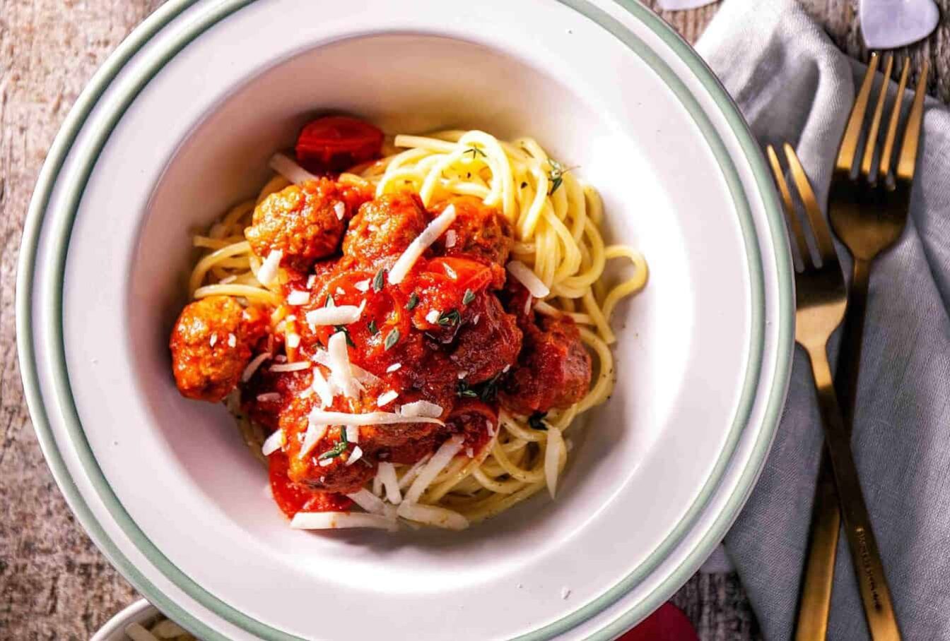 Lady en de Vagebond - Spaghetti meatballs - foodies magazine