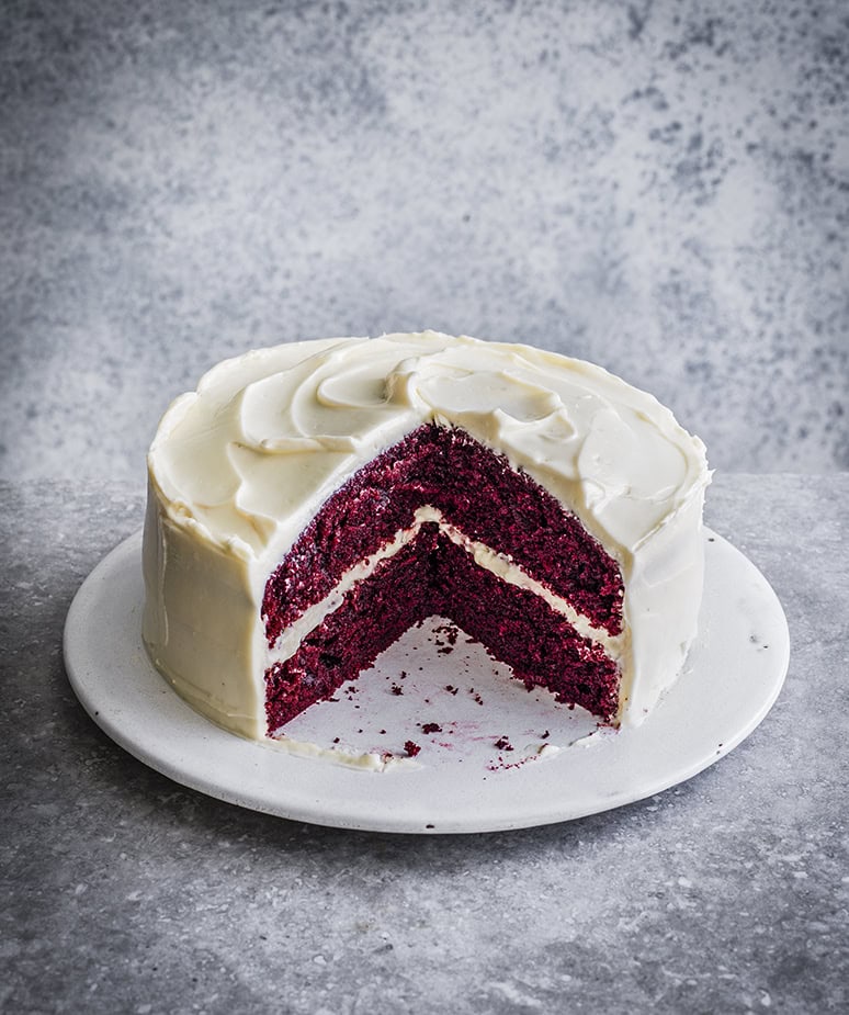 Red velvet taart - Foodies