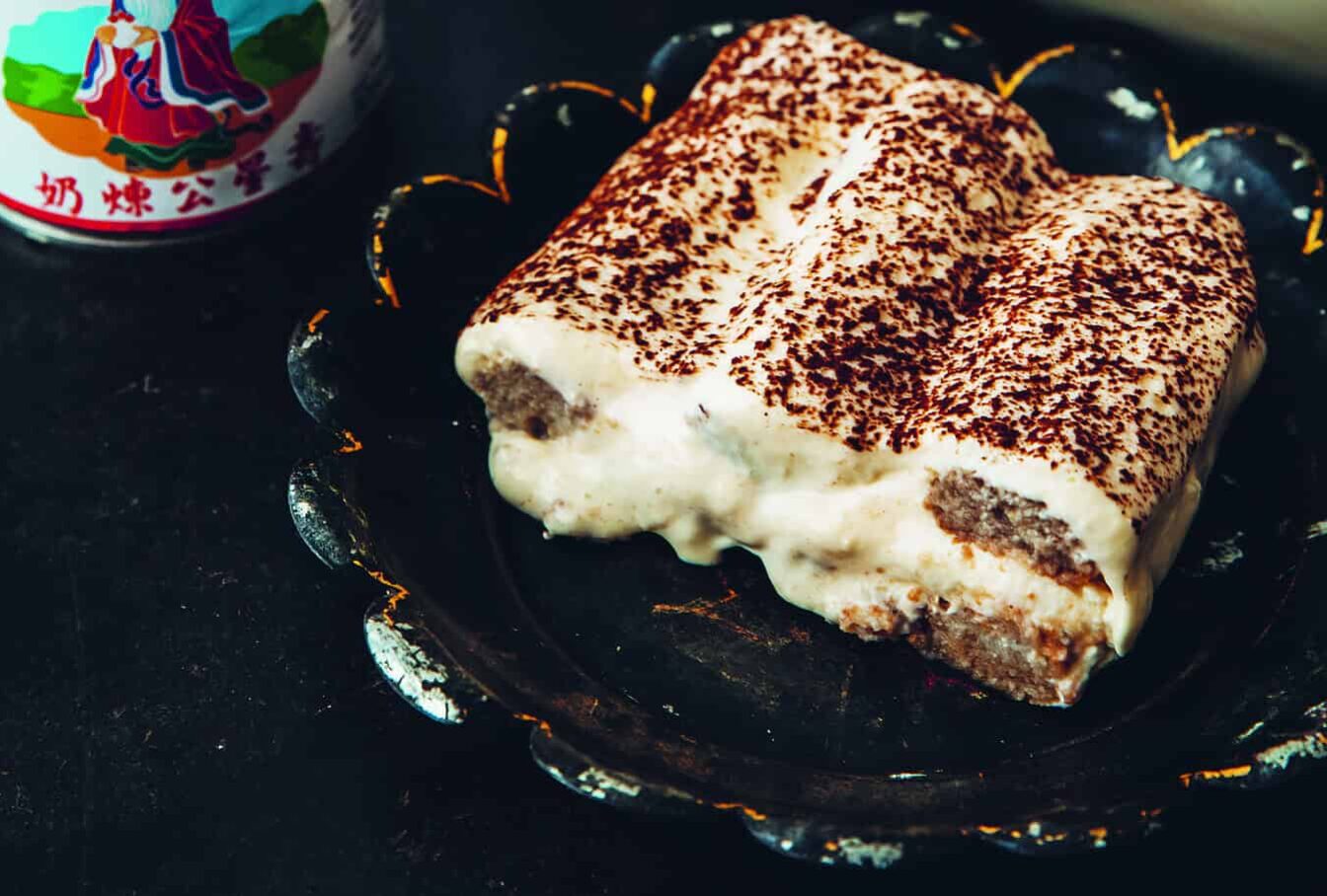 Milk tea-tiramisu