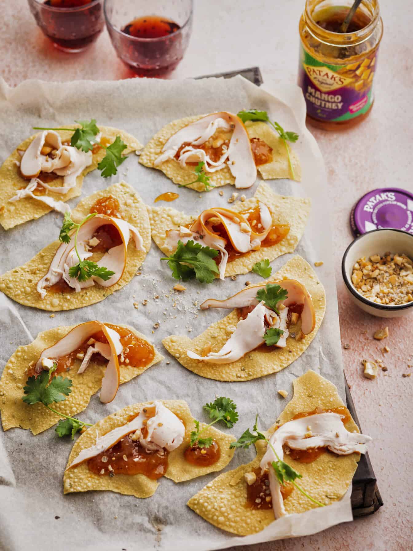 Bij de borrel: 3x recepten met pappadums - Foodies