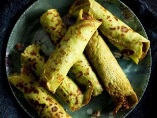 Menu met Indische gerechten - Foodies