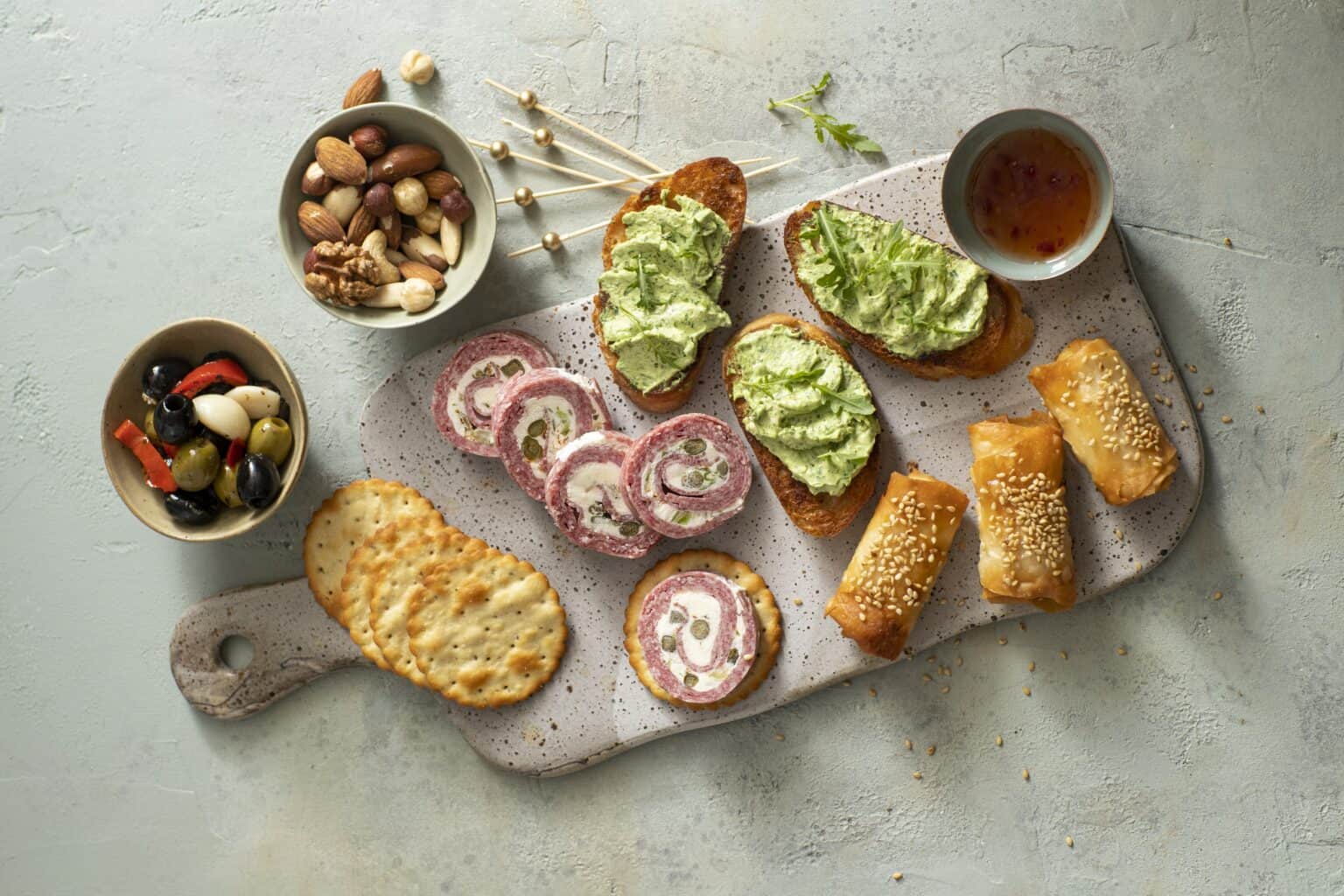 Borrelen met MonChou: 3x recepten voor op de borrelplank - Foodies