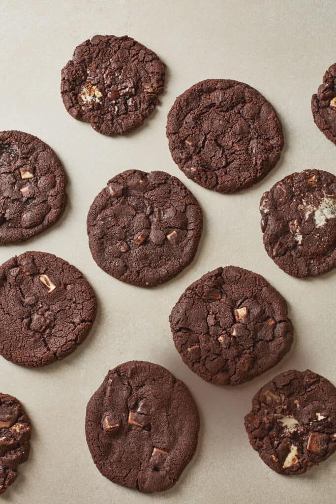 Triple chocolate chip cookies - Foodies