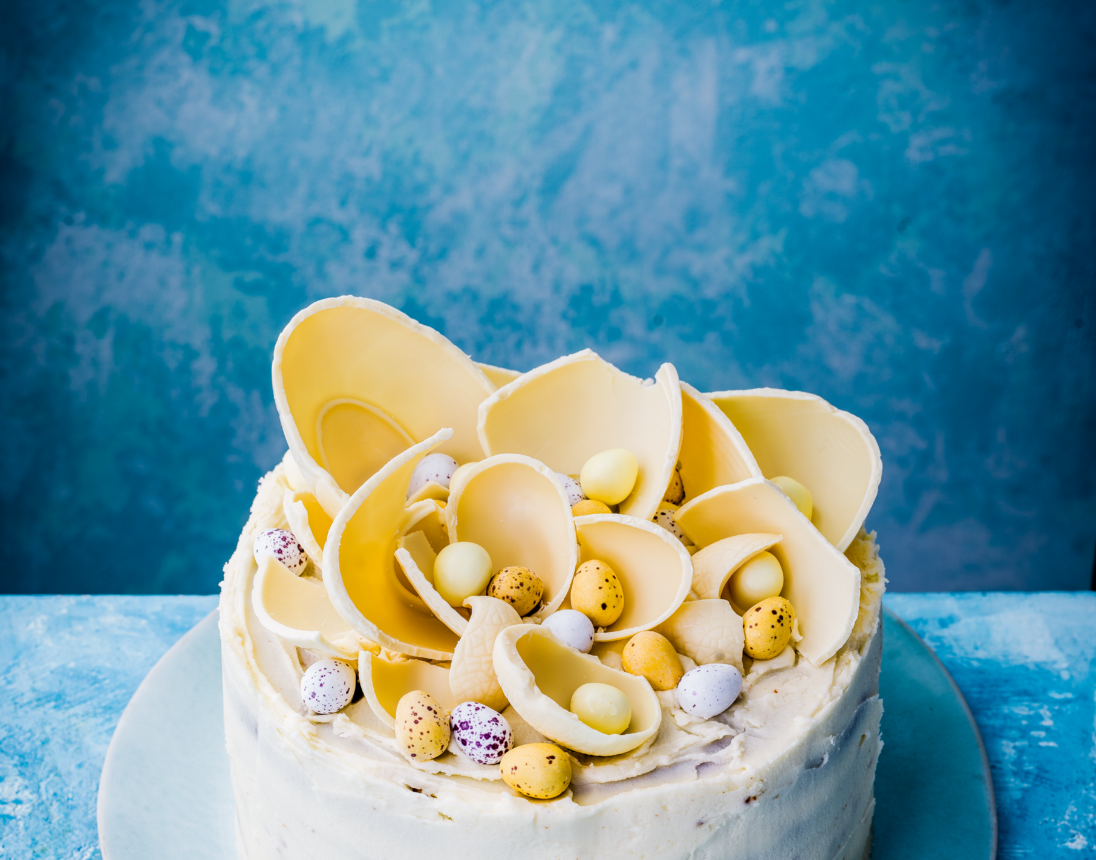 Paastaart met witte chocolade - Foodies