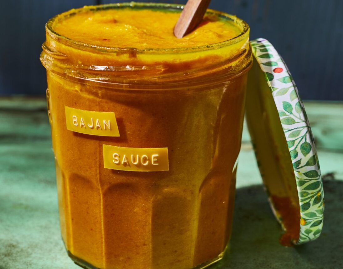 Bajan hot pepper sauce