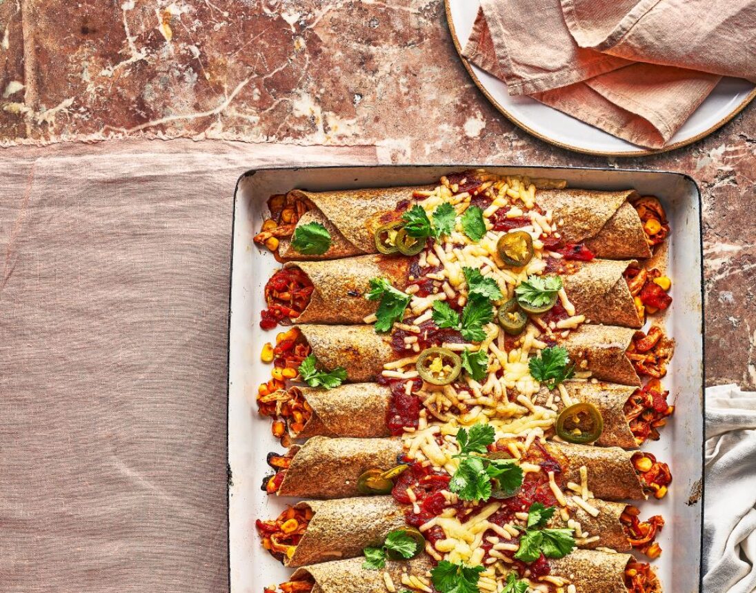 Enchilada’s met kip tinga